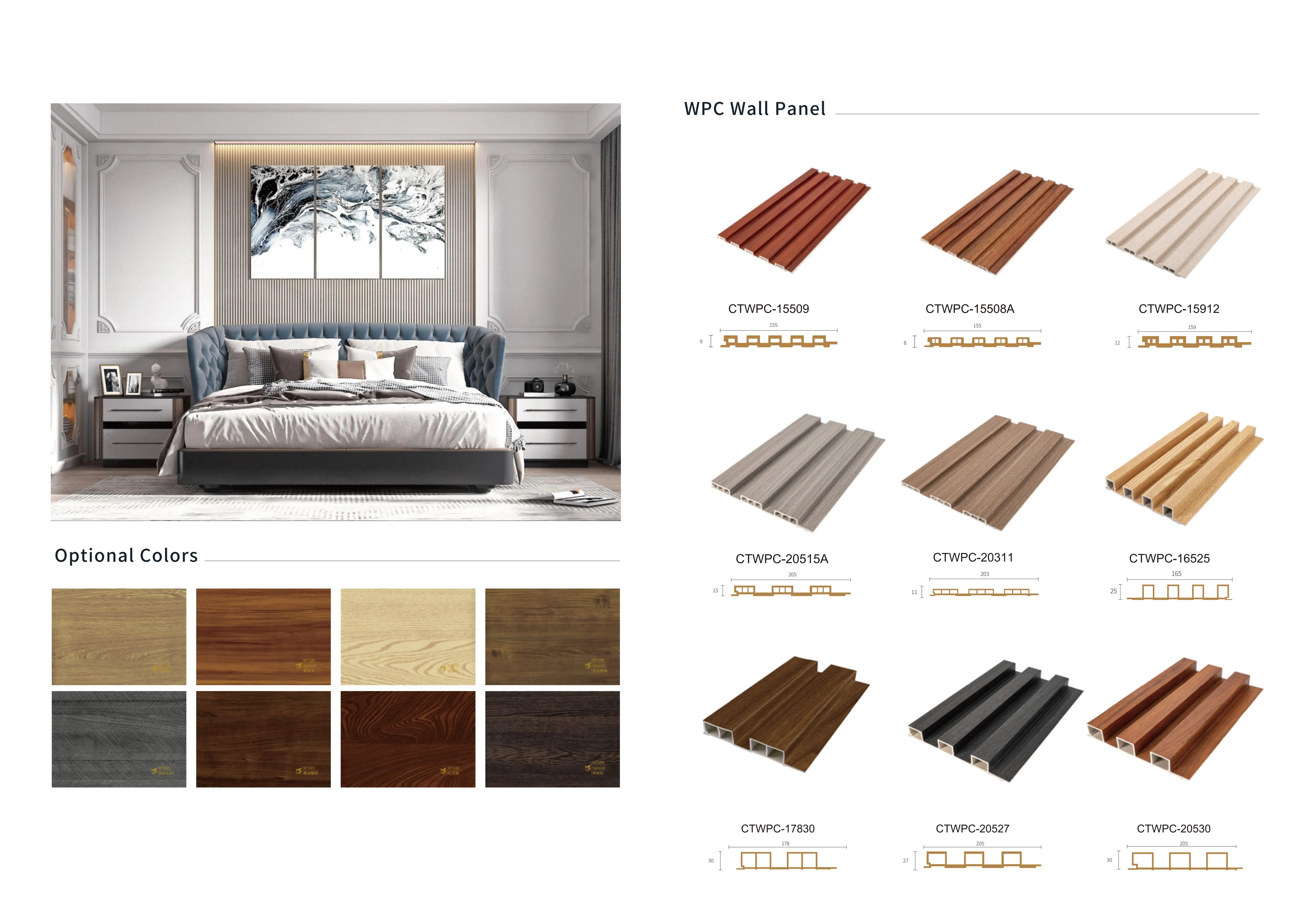 Stainless Color Wpc Bamboo-charcoal Interior Decorative Solid Grille ...