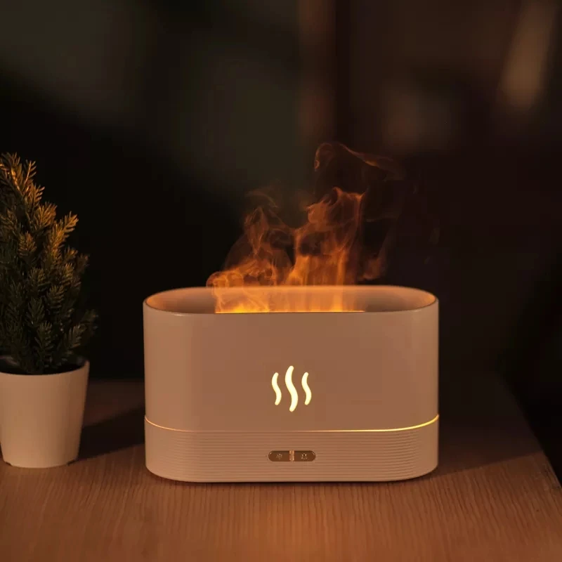 Wholesale Ultrasonic 3d Fire Fragrant Air Humidifier Yoga Essential Oil ...
