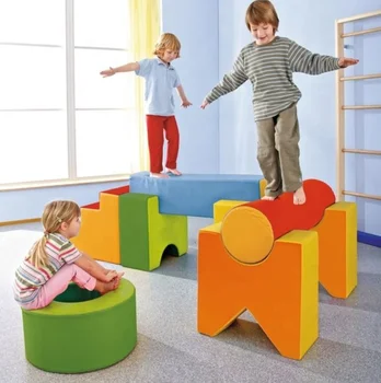 Colorful Kids Rectangle Children Soft Play Foam Block Foam Block Blocks ...