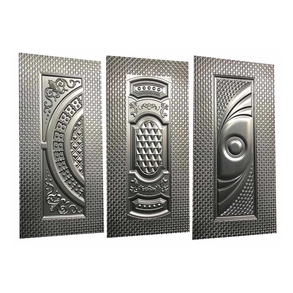 ABYAT Embossed Steel Door Skin - Armoured Security Panel