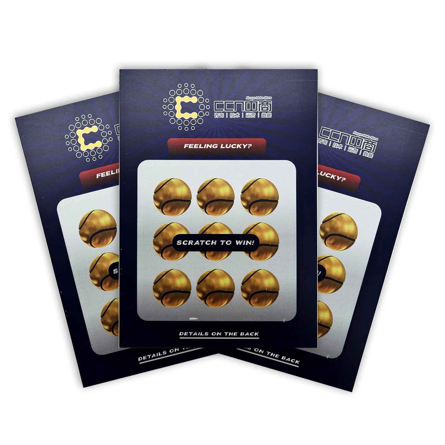 Custom Cmyk Scratch Lottery Ticket & Card Design Free - Oem | Wholesale