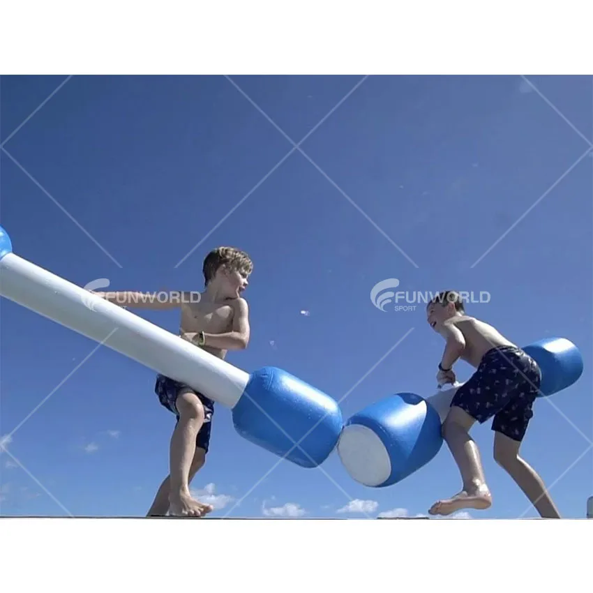 Ifunwod Customized Inflatable Water Balance Beam Jousting Battle ...