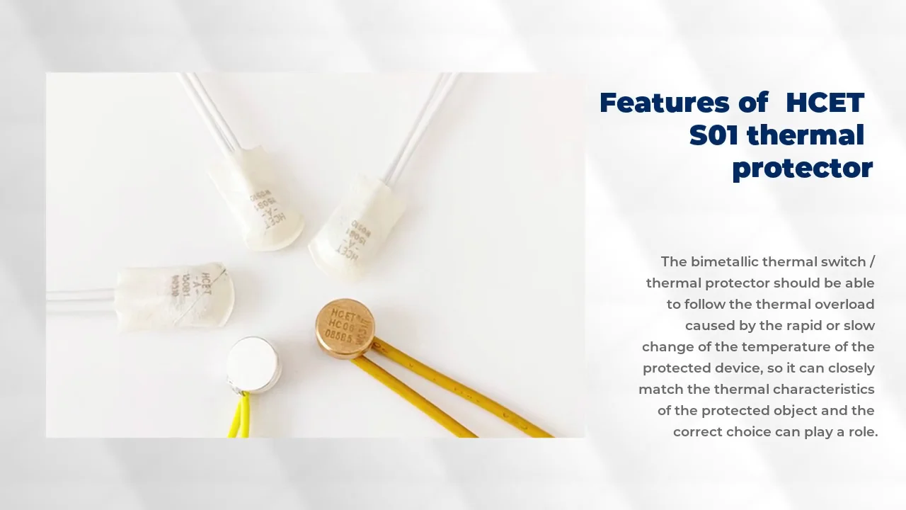 Hcet S01 S06 Thermal Cutoff Switch For Electric Heater Alternative Thermik Button Thermal ...