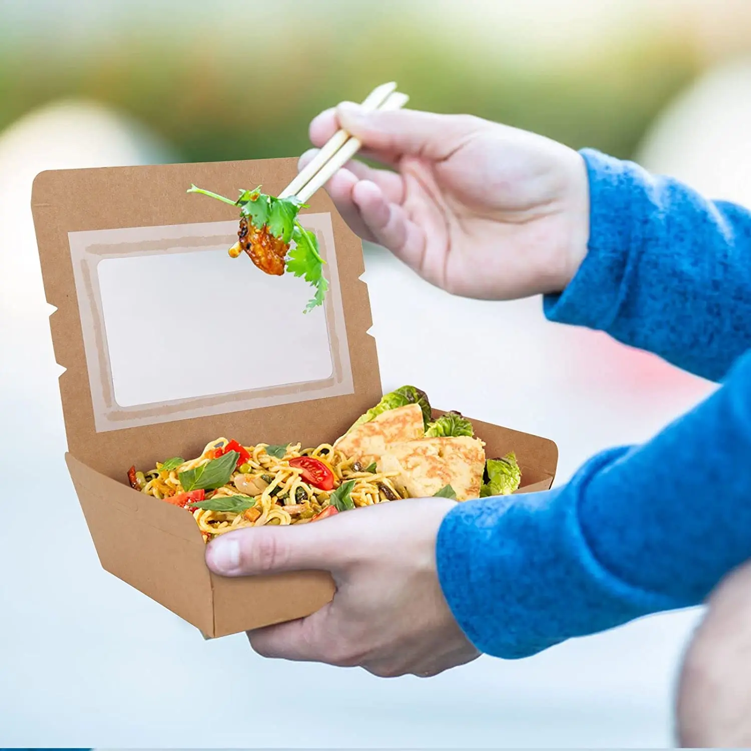 Customized Cardboard Take Out Box - Eco Friendly & Durable