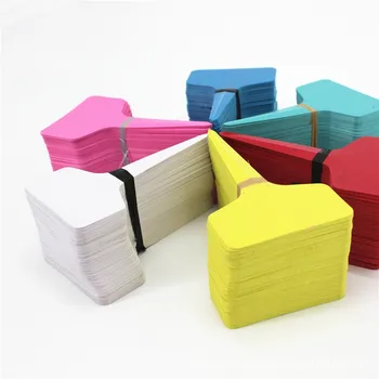 Wholesale Plastic Plant Labels Garden Markers T-type Tags Colorful 6 ...
