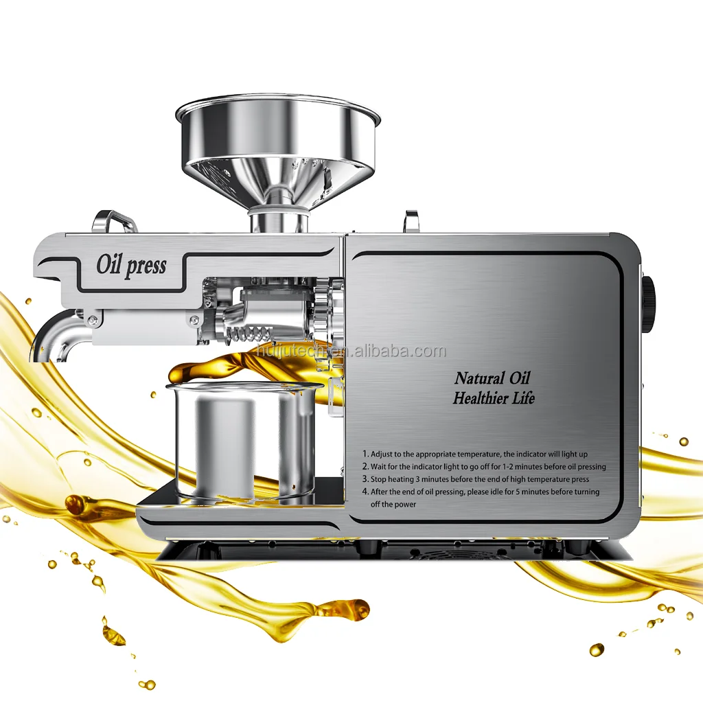 Automatic Moringa Seed Oil Extraction Machine - HJ-P10