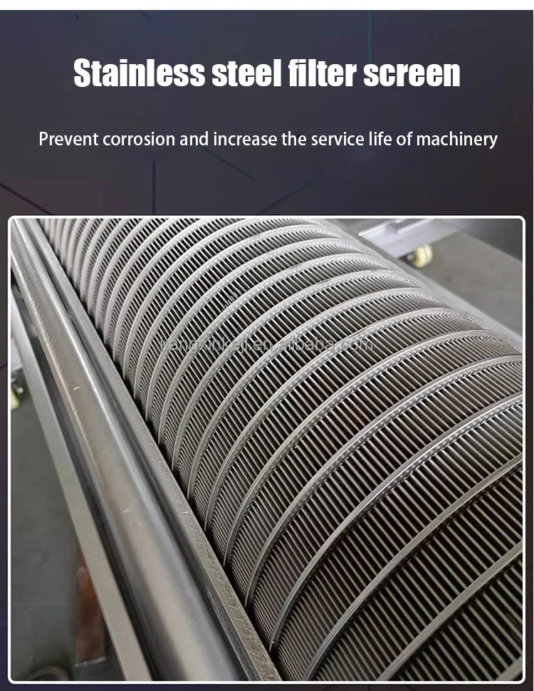 Dehydration Screen Liquid Manure Separator Dewatering Machine - Buy ...