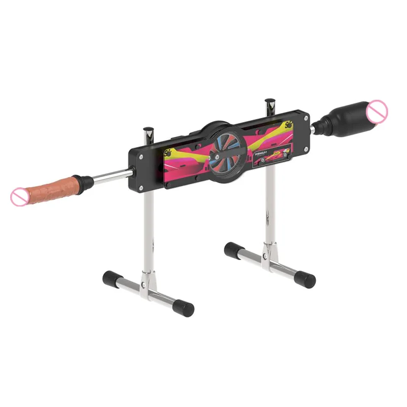 Couples Duo-play Double Penetrator Male Sex Machine Automatic Thrusting ...