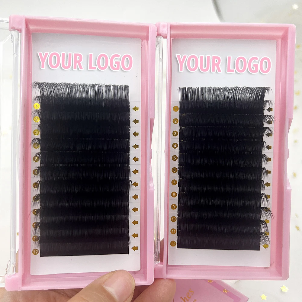 Wholesale Private Label Easy Fan Eyelash Extensions
