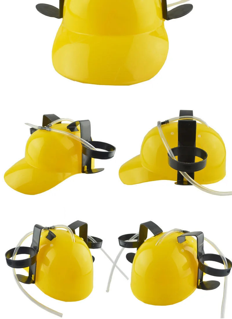 Lazy Drink Hat Bar Wedding Party Creative Beer Hat Fashion Trend ...