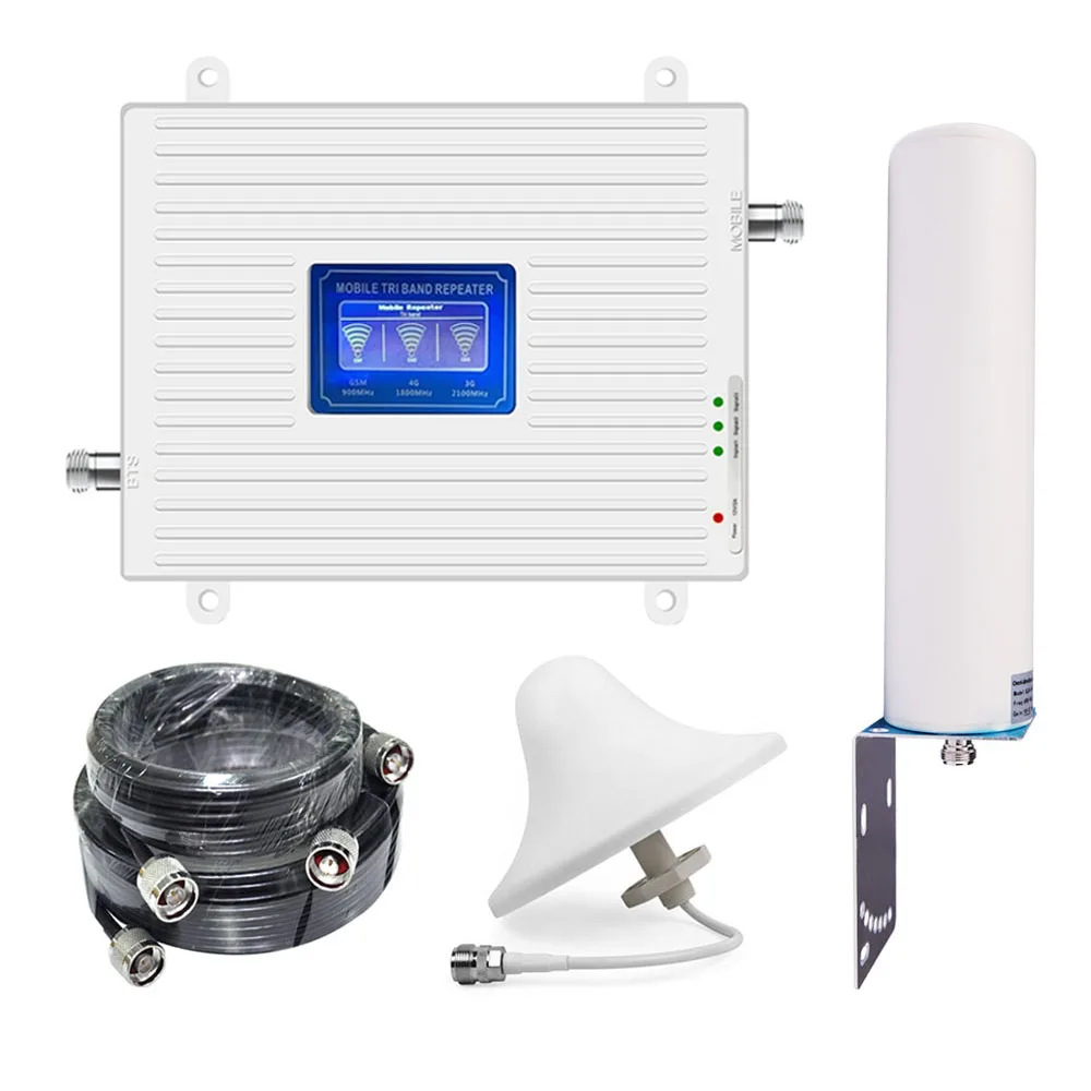 2G 3G 4G 5G GSM Tri Band Signal Repeater - Boost Mobile Signal