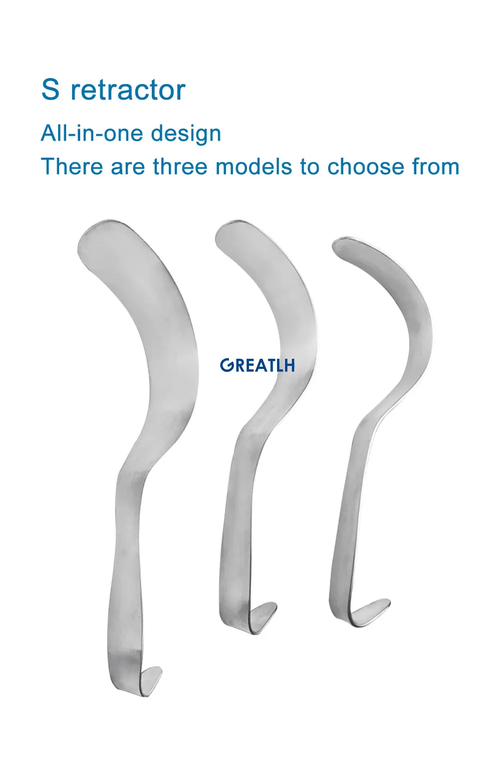 Stainless Steel S Retractor Abdominal Retractor Medical Restractor For ...