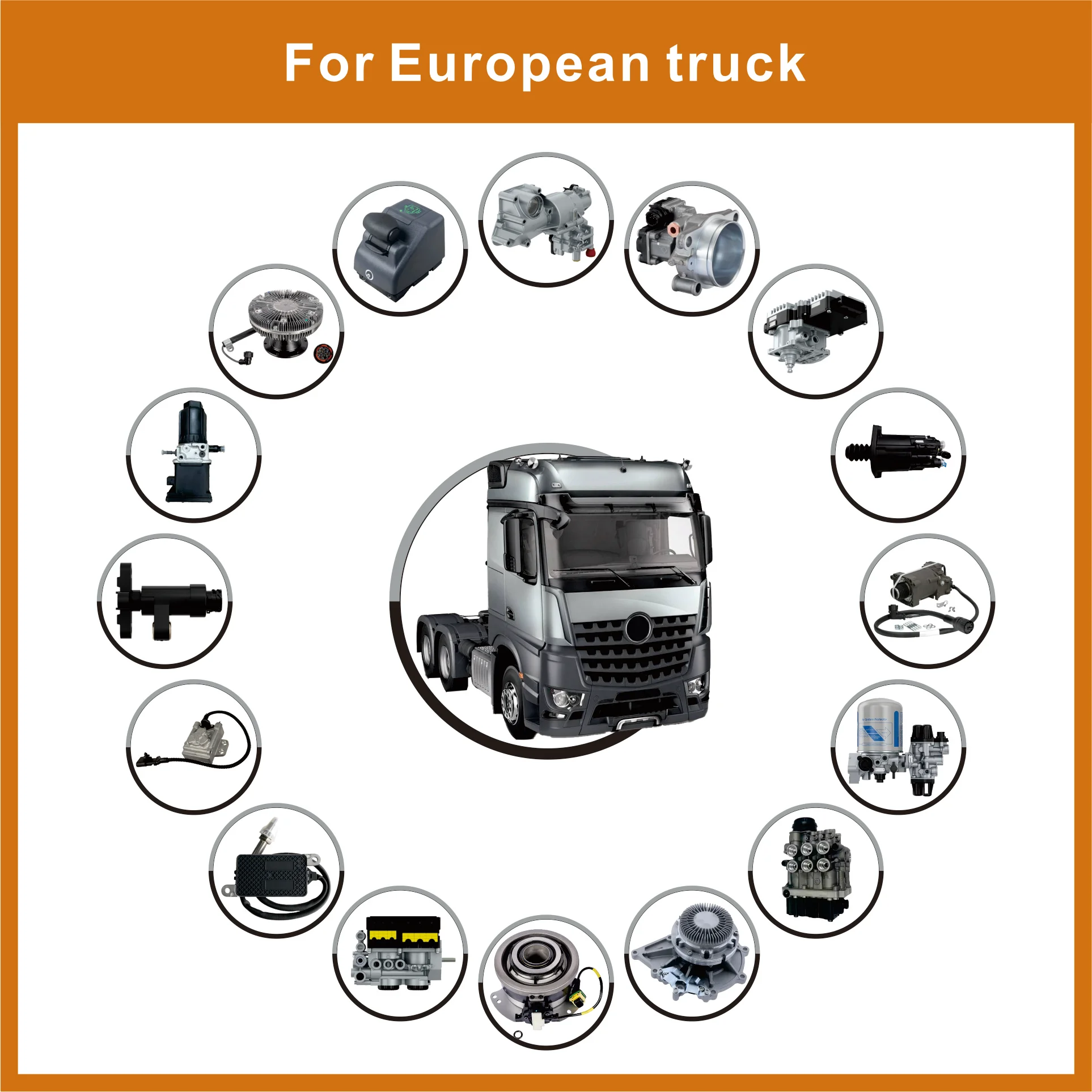 Truck Spare Parts Gearbox Valve Gear Shifting Cylinder 4213500870 ...