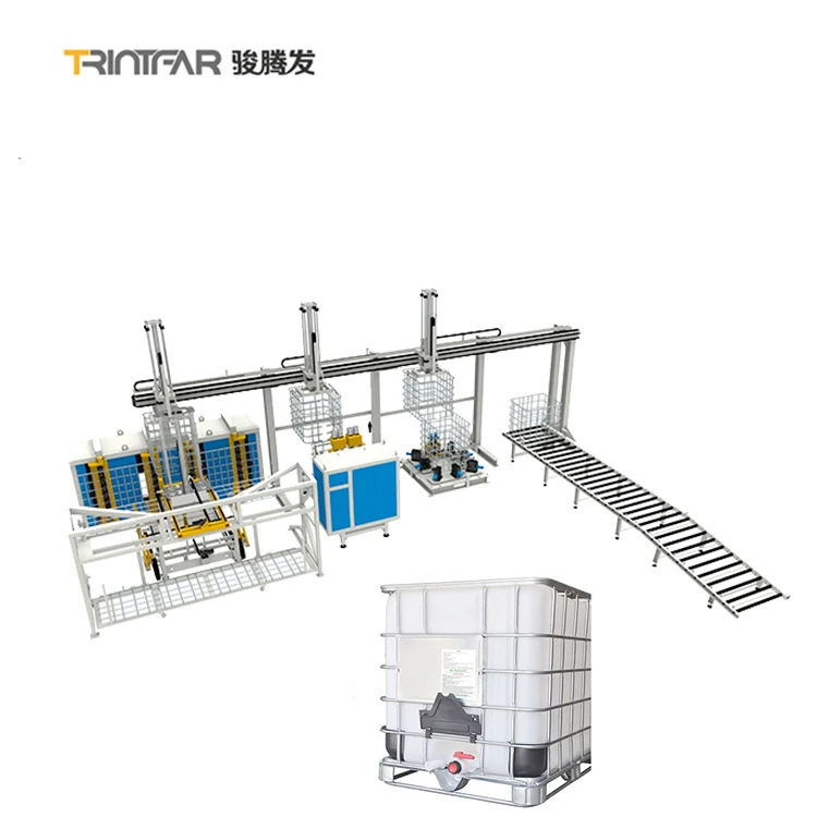 Ibc Cage Tank Grid Frame Automatic Production Line - Buy Ibc Cage Frame ...