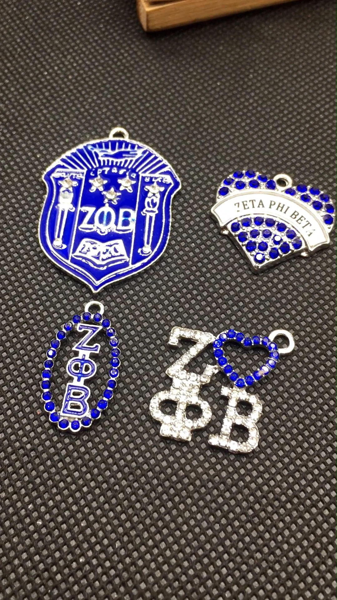 Dazgirl New Zeta Phi Beta Sorority Charms Jewelry - Buy Zeta Phi Beta ...