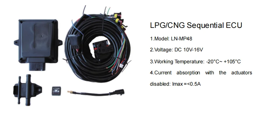 Electronic Control TYPE MP48 Sequential Conversion Kits for Injection ...