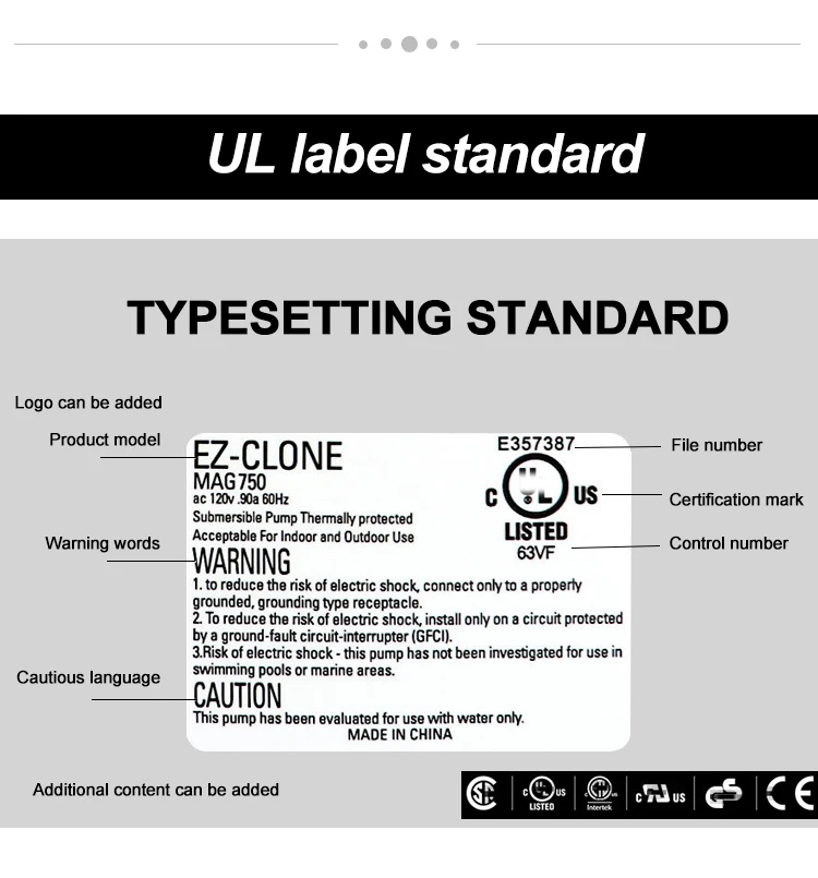 Custom Warning Label Electrical Sticker Adhesive Electrical Panel ...
