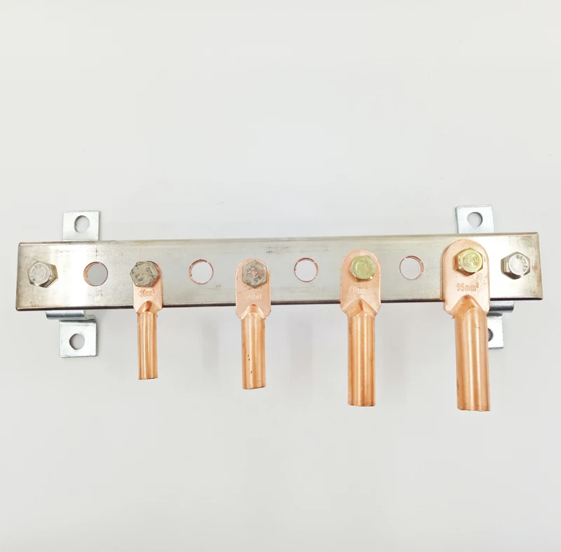 Electrical Copper Bus Bar Tinned Copper Busbar With Insulator - Buy ...