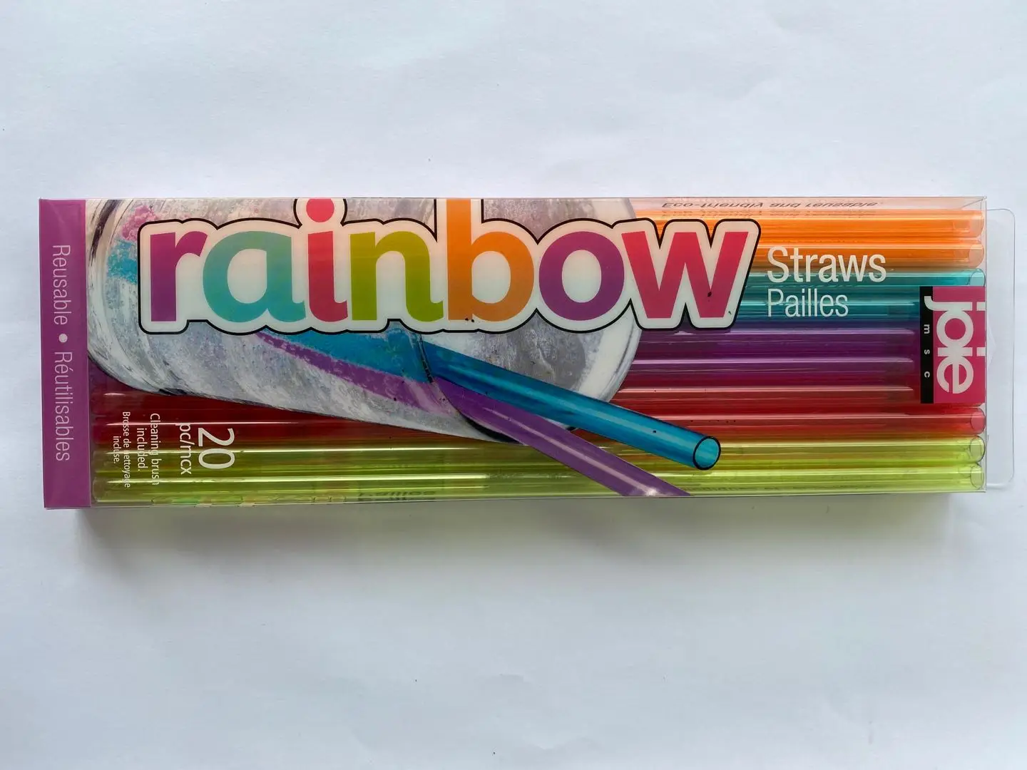 Reusable Plastic Glitter Drinking Straw,Bpa-free Petg Purple Glitter ...