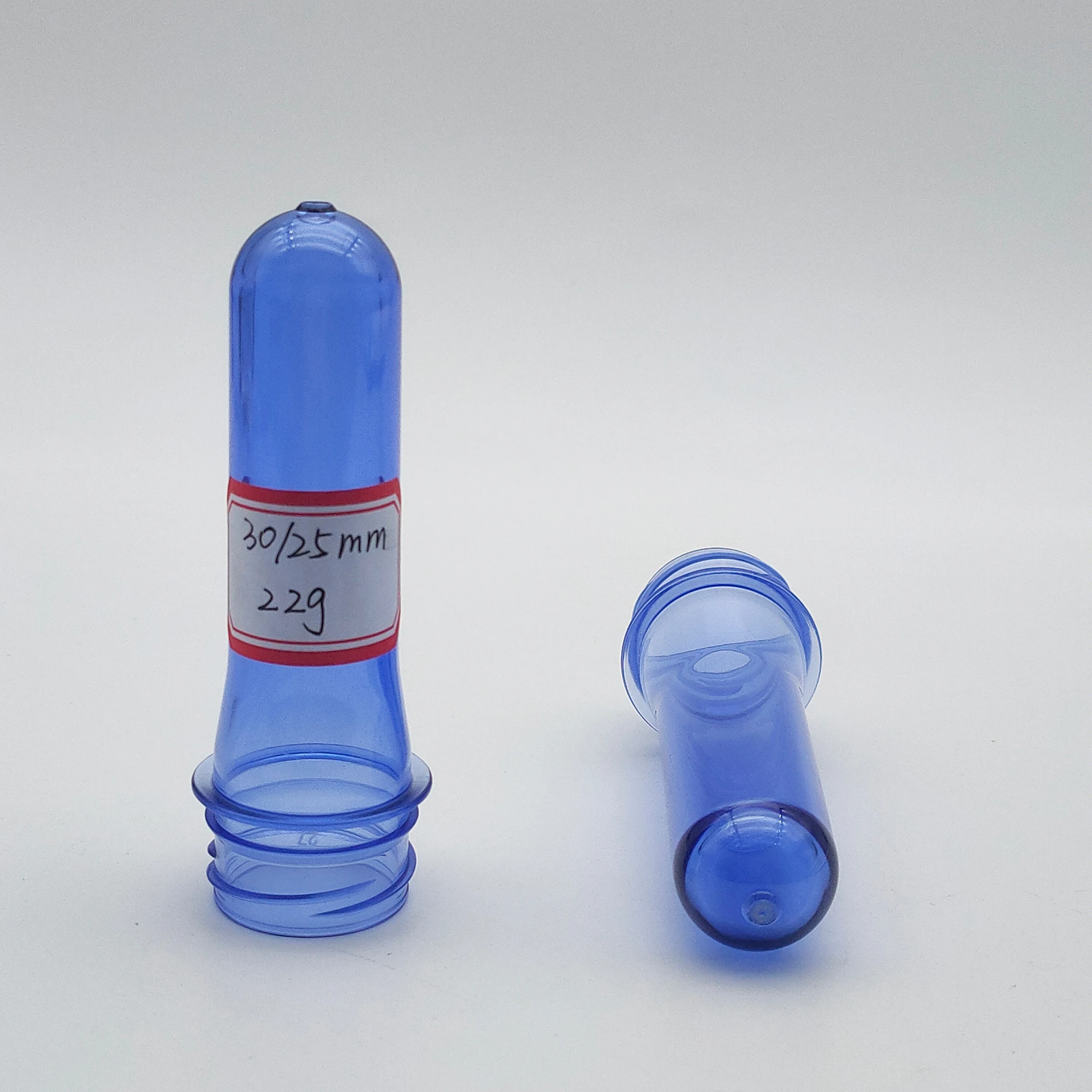30-25mm Neck 22g Blue Color Drinking Water Bottles PET Plastic Bottle ...