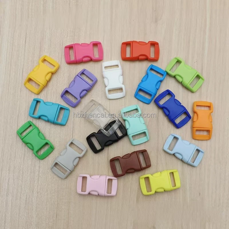 10mm Small Black Plastic Clip Buckle Recycled Strap Belt with Printed ...