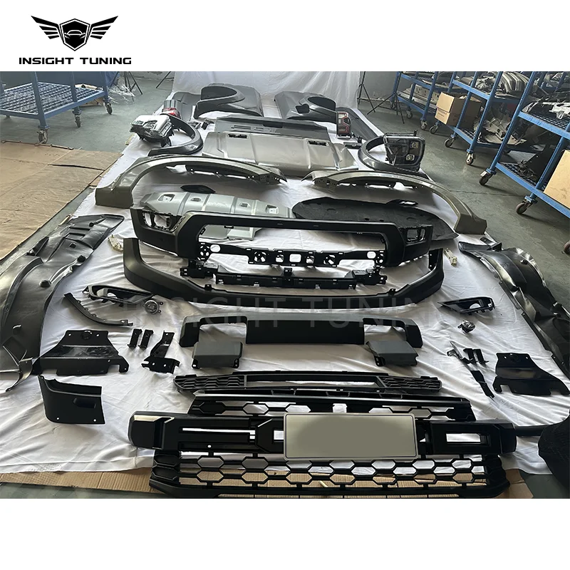 Pickup Tuning Bodykit Front Bumper Headlight Fender 2012-2021 For Ford ...