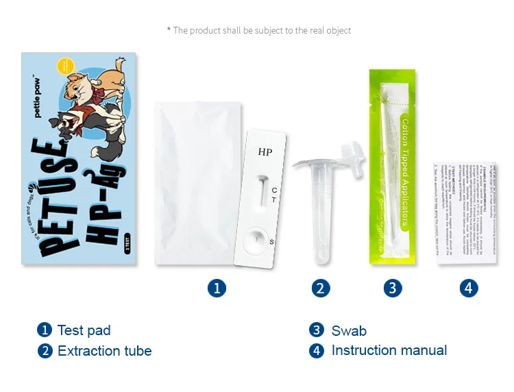 Canine & Feline H. Pylori Antigen Rapid Test Kit - Buy Pet H. Pylori ...