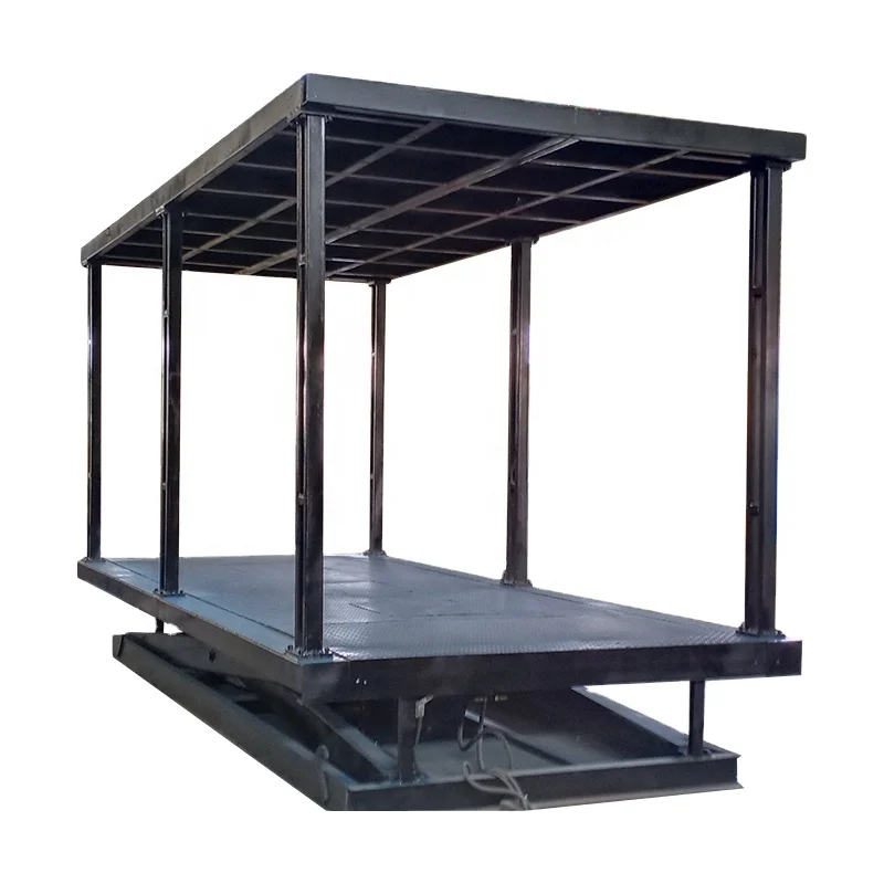 customized Hydraulic underground elevator Scissor Lift Platform home ...