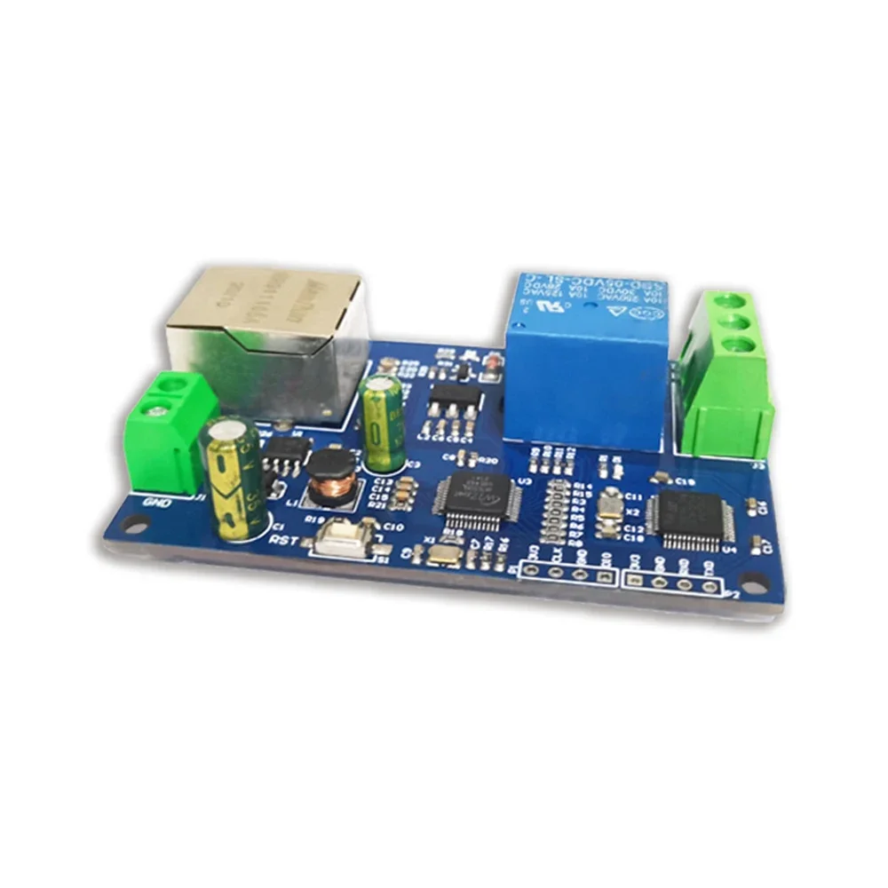Modbus Rtu Relay 1 Channel Network Relay Module Ethernet Lan Controller Power Supply Accessories ...