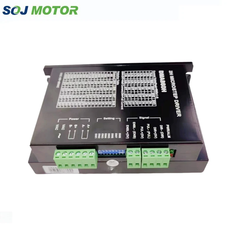 2H MA860H DSP Digital Stepper Motor Driver with Fan 57/86 Microstep Driver