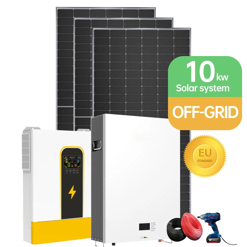 Hybrid Solar Energy Storage System 5kw 10kw 15kwh Single Phase Ess ...