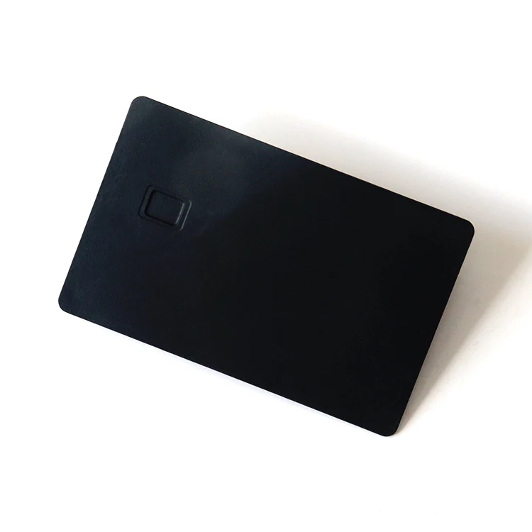 Custom Blank Metal Card with Chip Slot & Magnetic Stripe