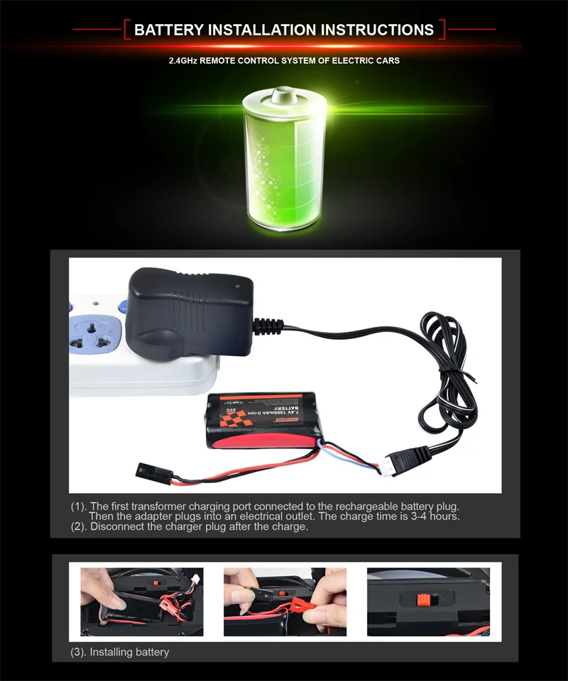 High Speed 30KM/H Desert Eagle RC Car - Adult Fun