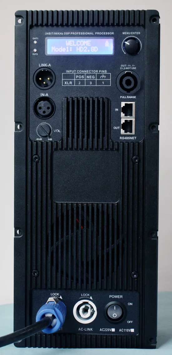 Audio Processor Power Amplifier Module - 1000w HD2.10