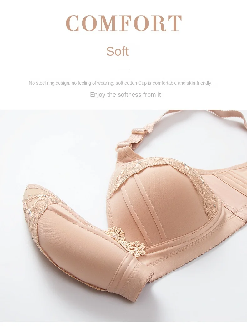 Cheap Bra Wire Free Thin Soft Bralette Non Padded Push Up Big Size Bras ...