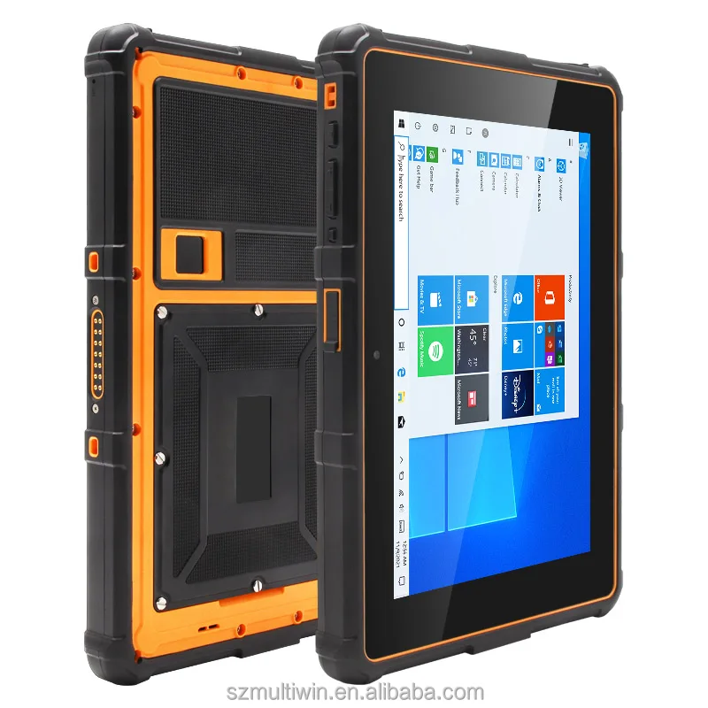 8 Inch Windows 10 It-z8350 Usb 3.0 Ip67 Industrial Nfc Fingerprint ...