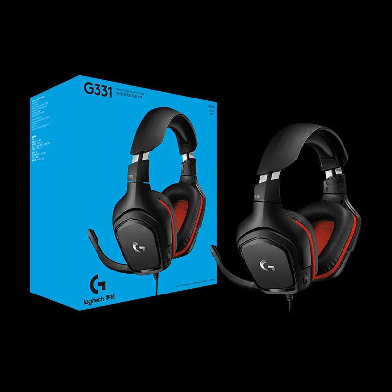 Logitech G331 Computer Gaming Microphone Headset - Buy Logitech G331 Wired Headset,Head-mounted ...
