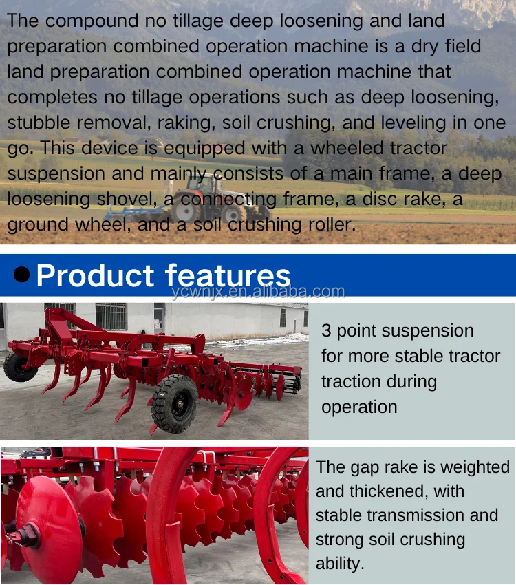 High Productivity Farm Implement - Subsoiler Plough
