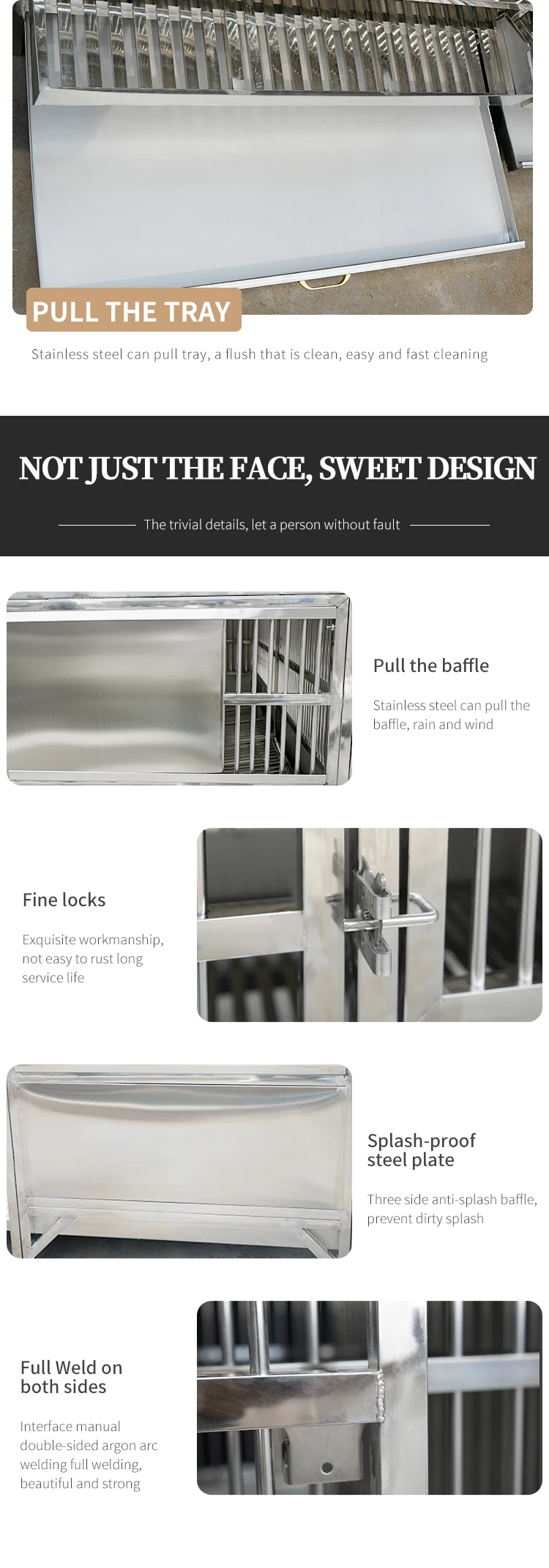 Outdoor Stainless Steel Boiler Chicken Cages With Wheels Chicken House ...