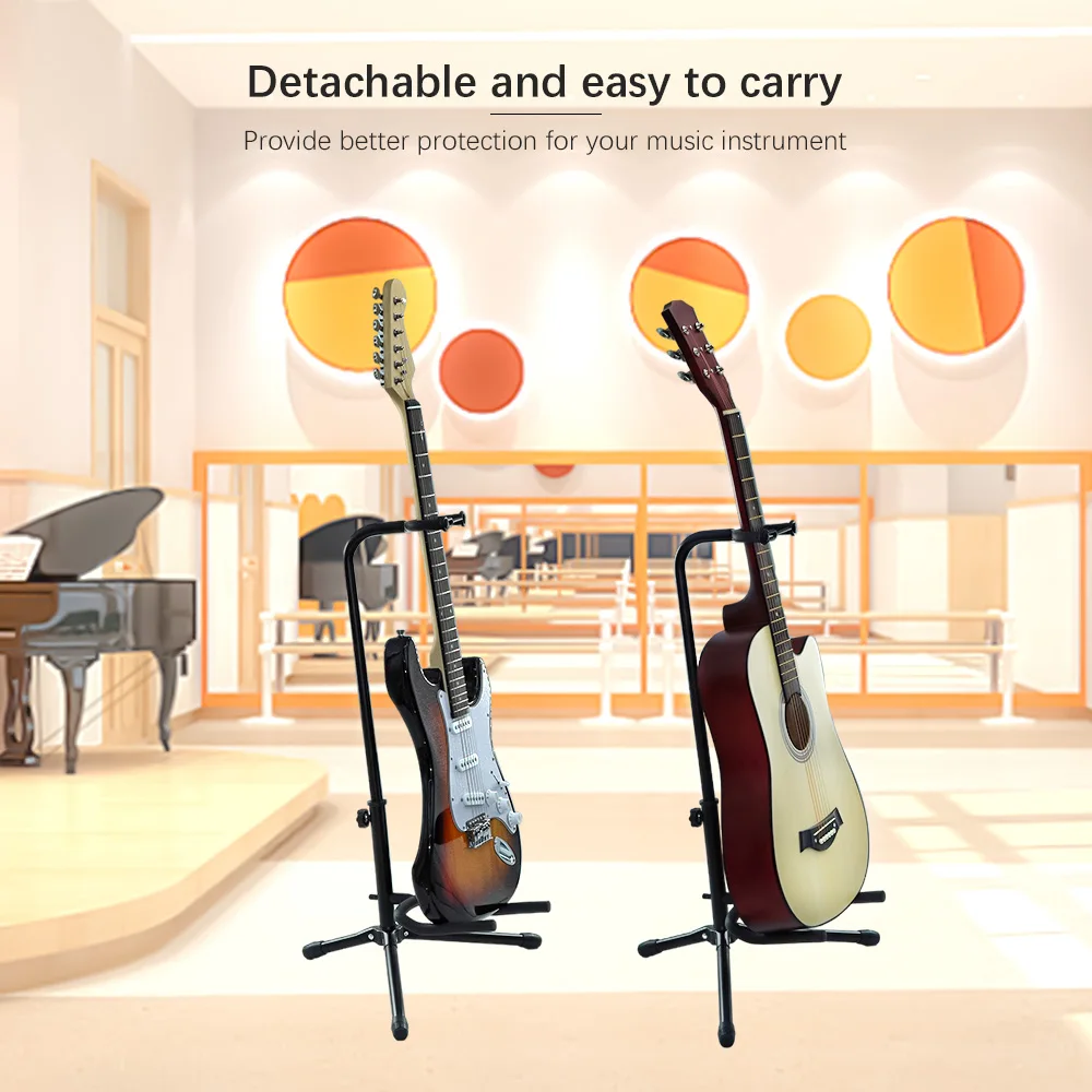 "Vertical Guitar Stand - Convenient and Space-Saving Guitar Display ...
