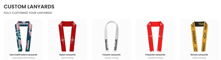 Customized Your Own Logo Lanyard Sublimation Full Color Printing Cheap ...