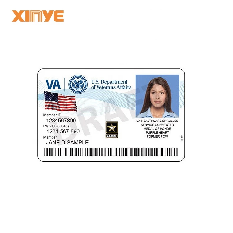 Student Id Card Free Sample Custom Pet Pvc Rfid Em4200 Tk4100 Em4305 ...
