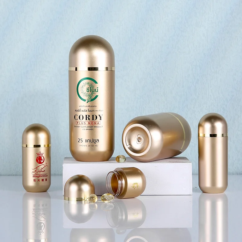 Alibaba.com: Customized capsule shape PS bottle, pressure sensitive or ...