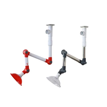 Ceiling Mounted Laboratory Pp Universal Fume Extraction Arm Hood - Buy ...