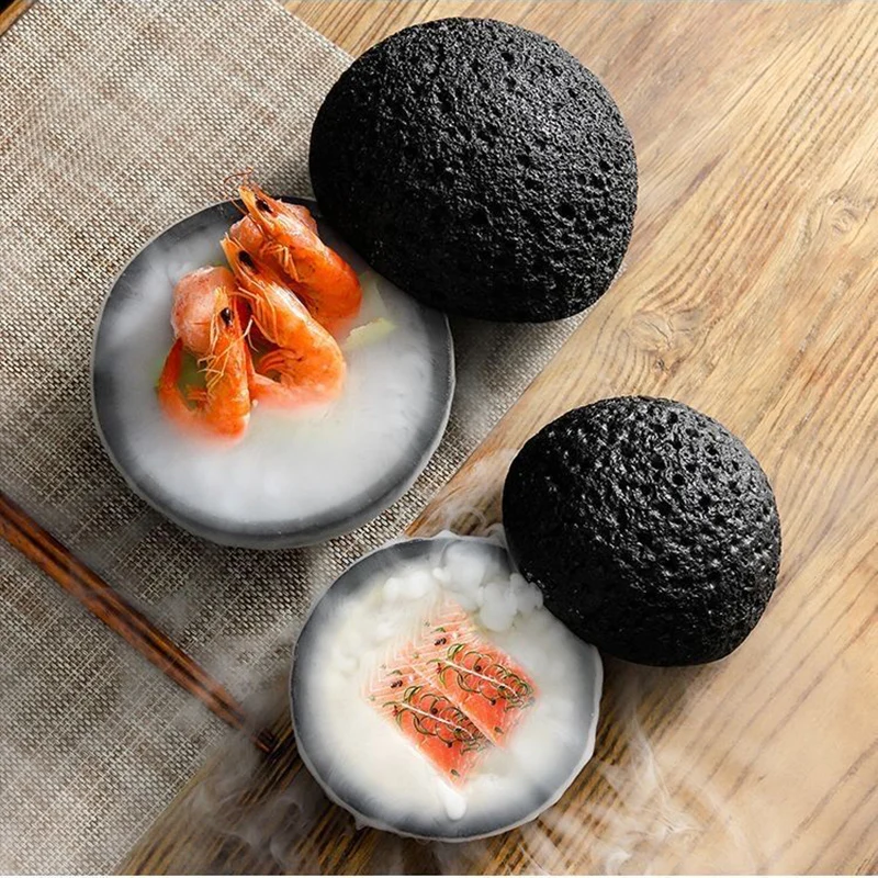 Creative Planet Sashimi Dry Ice Plate - Sustainable & Stylish