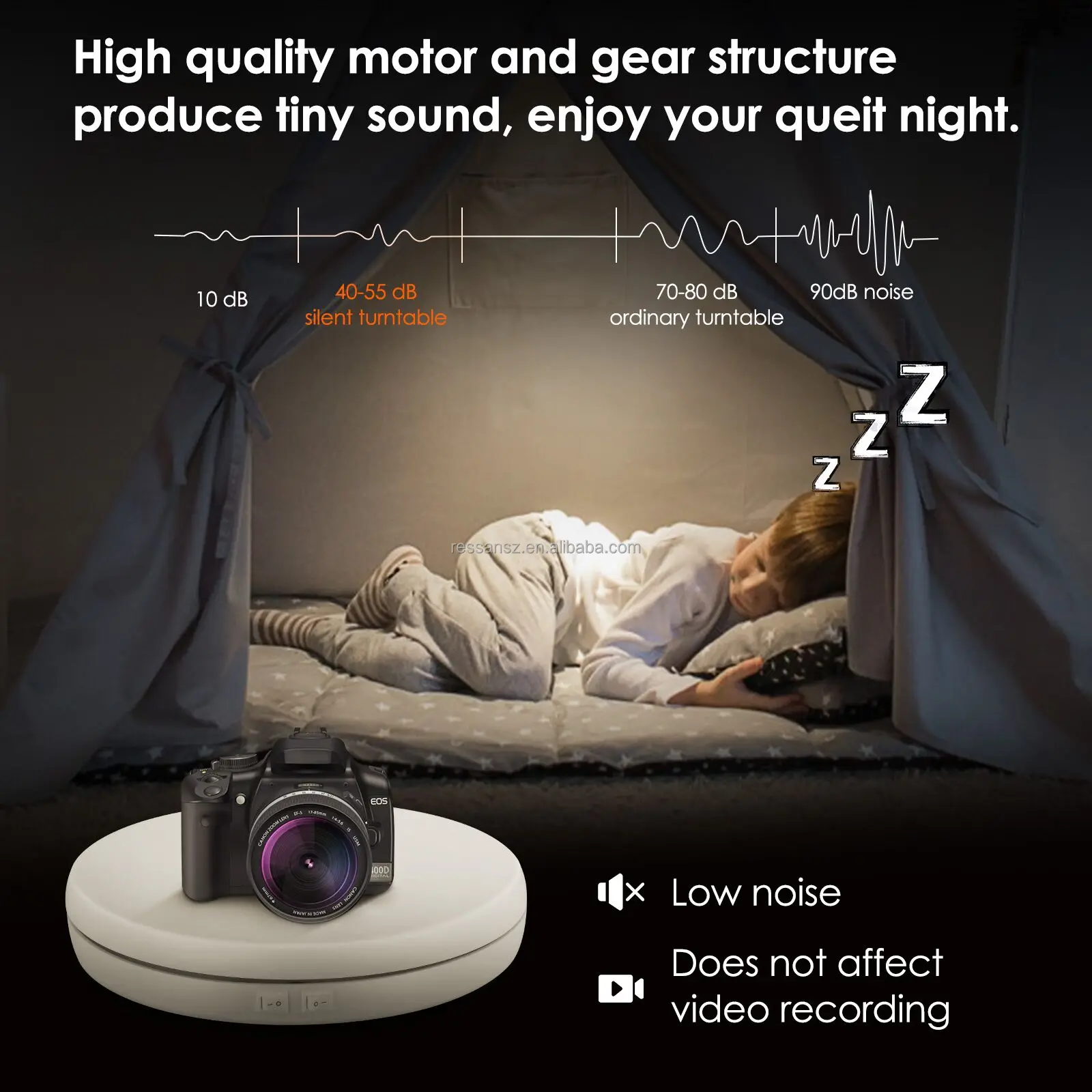 360 Degree Photography Turntable - Perfect for Product Shoots