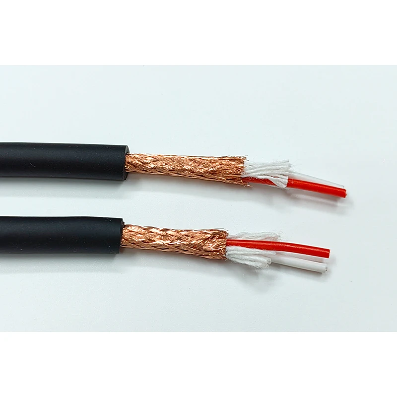 Professional Low Noise Flexible 2core OFC Full Copper Cable
