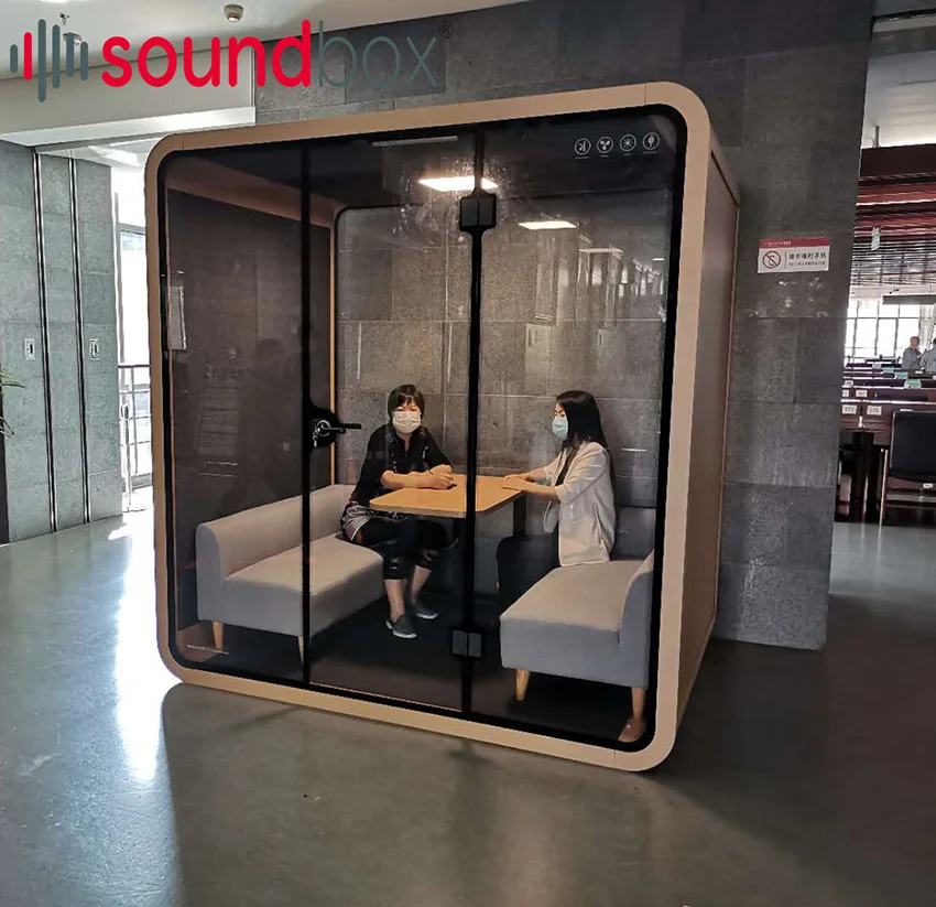 Fashion Privacy Pod Office Phone,Booth Office Pod Telephone Box Phone ...