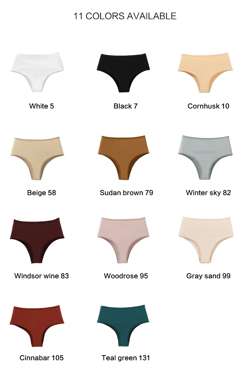 Shop High Waist Red Knickers - Trendy & Comfortable Panties