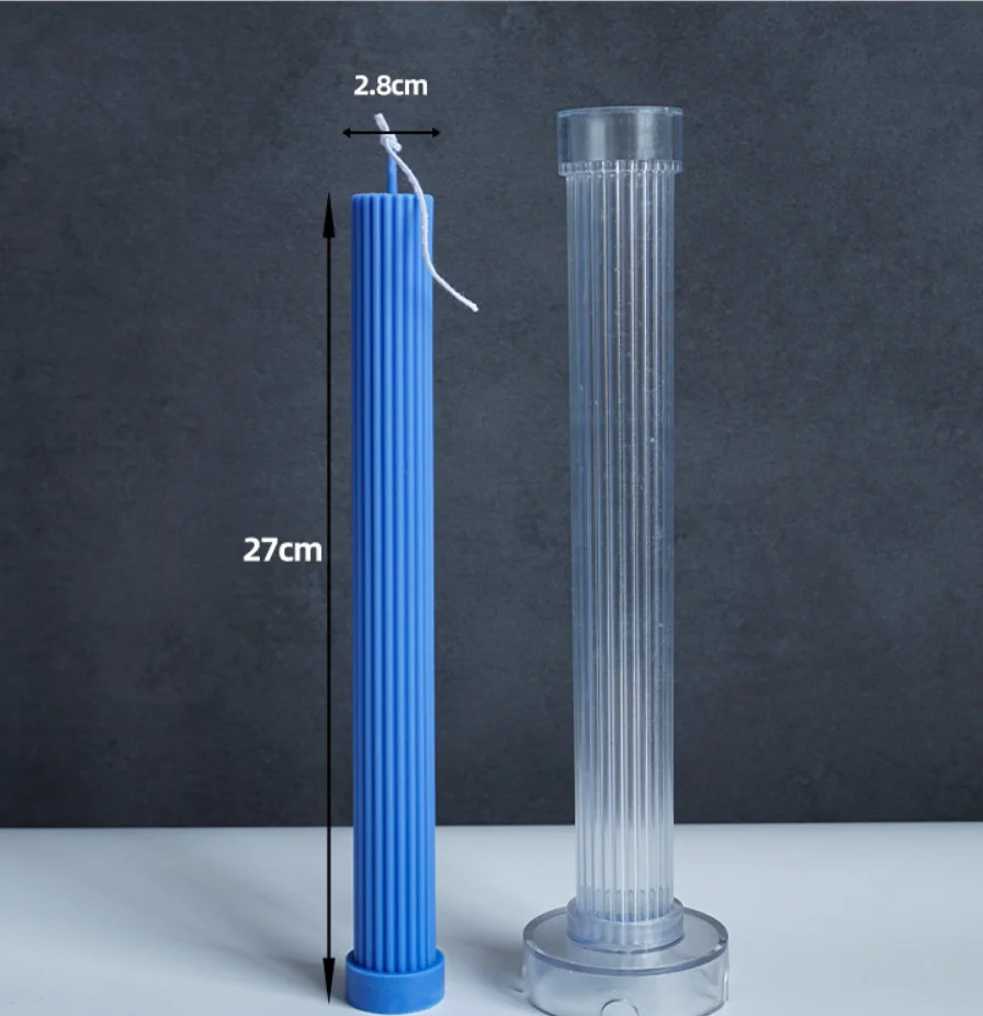 Various Shapes Geometric Cylinder Roman Pillar Candle Molds Fine Tooth ...